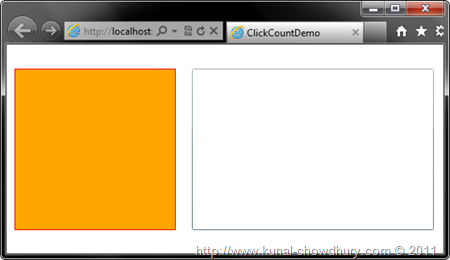 Working with Multiple Click (ClickCount) in Silverlight 5 Beta | Kunal Chowdhury